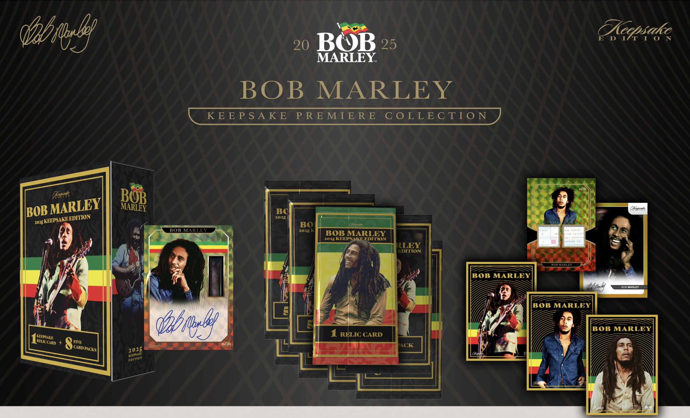 Bob Marley & Zion Rootswear Team Up With Keepsake Trading Cards to ...